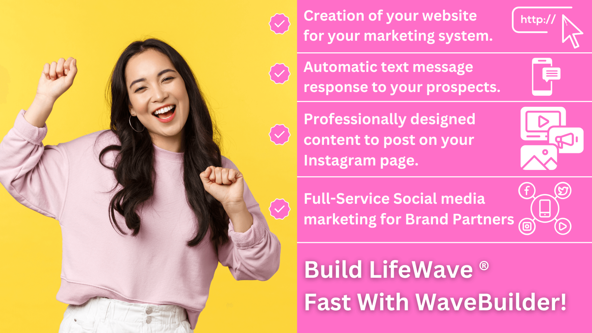 Marketing System for LifeWave® Brand Partners – The Wave Builder